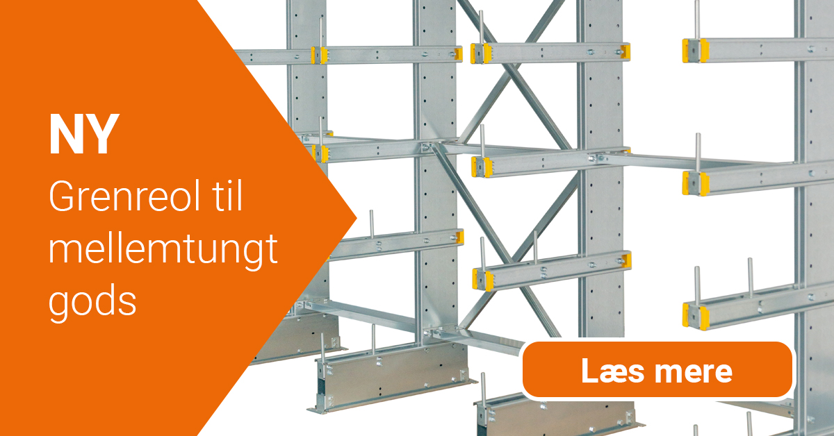 Næste generations grenreol til mellemtungt gods